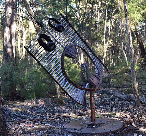 Tread Sculptures | Scrap Metal Animals and Characters | Tread Sculptures