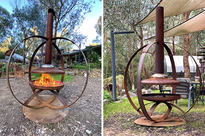 Tread Designs: Metal Custom Fire Pits Made in Melbourne