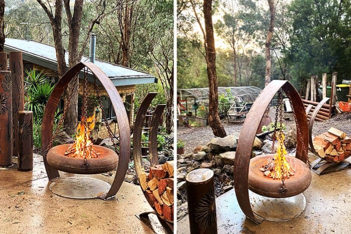 Tread Designs: Metal Custom Fire Pits Made in Melbourne