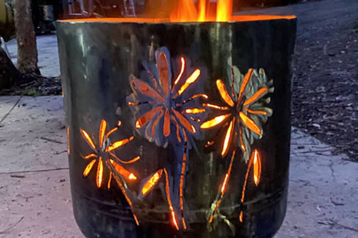 Tread Designs: Metal Custom Fire Pits Made in Melbourne