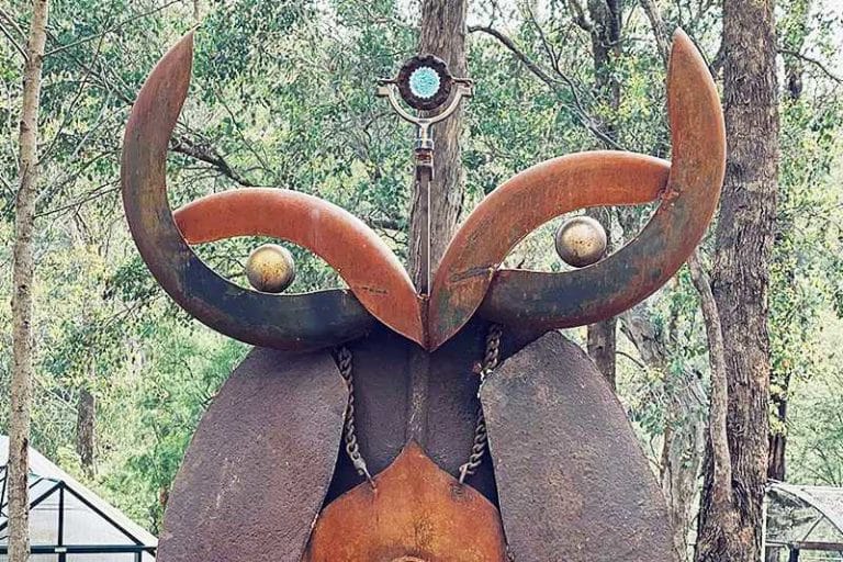 Unique Reclaimed Metal Animal Garden Sculptures