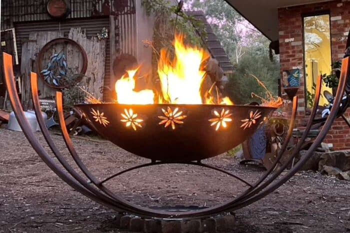 Tread Designs: Metal Custom Fire Pits Made in Melbourne